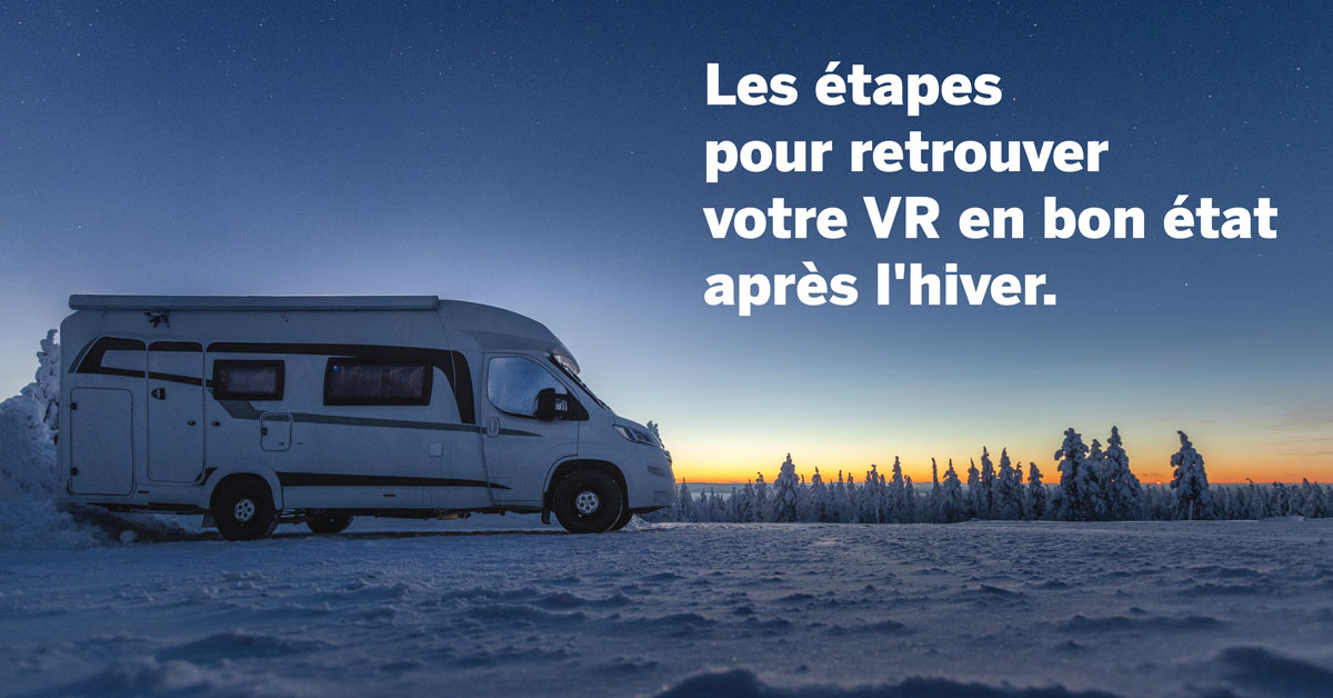 Roulotte ou VR: bien «l’hiverniser» | L’Unique